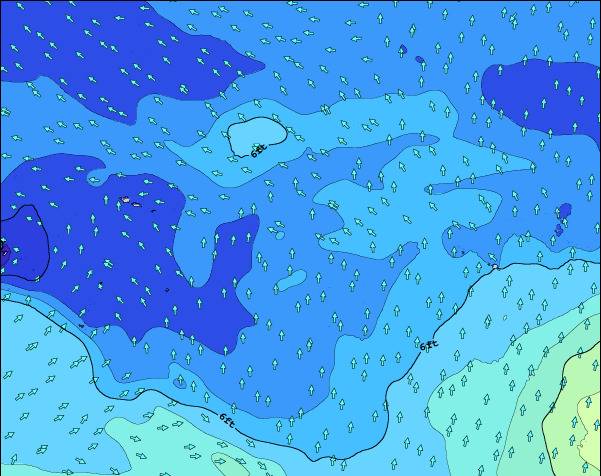 Cook Island Topographic Map
